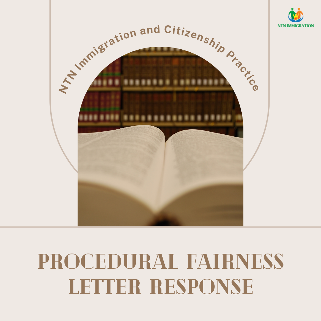 Procedural Fairness Letter Response | NTN Immigration and Citizenship ... Procedural Fairness Letter Response | NTN Immigration and Citizenship ...